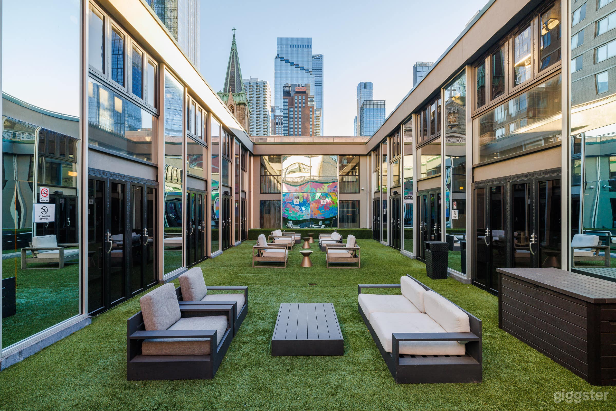 The Great Lawn NYC – Outdoor Courtyard Lounge | Rent this location on ...