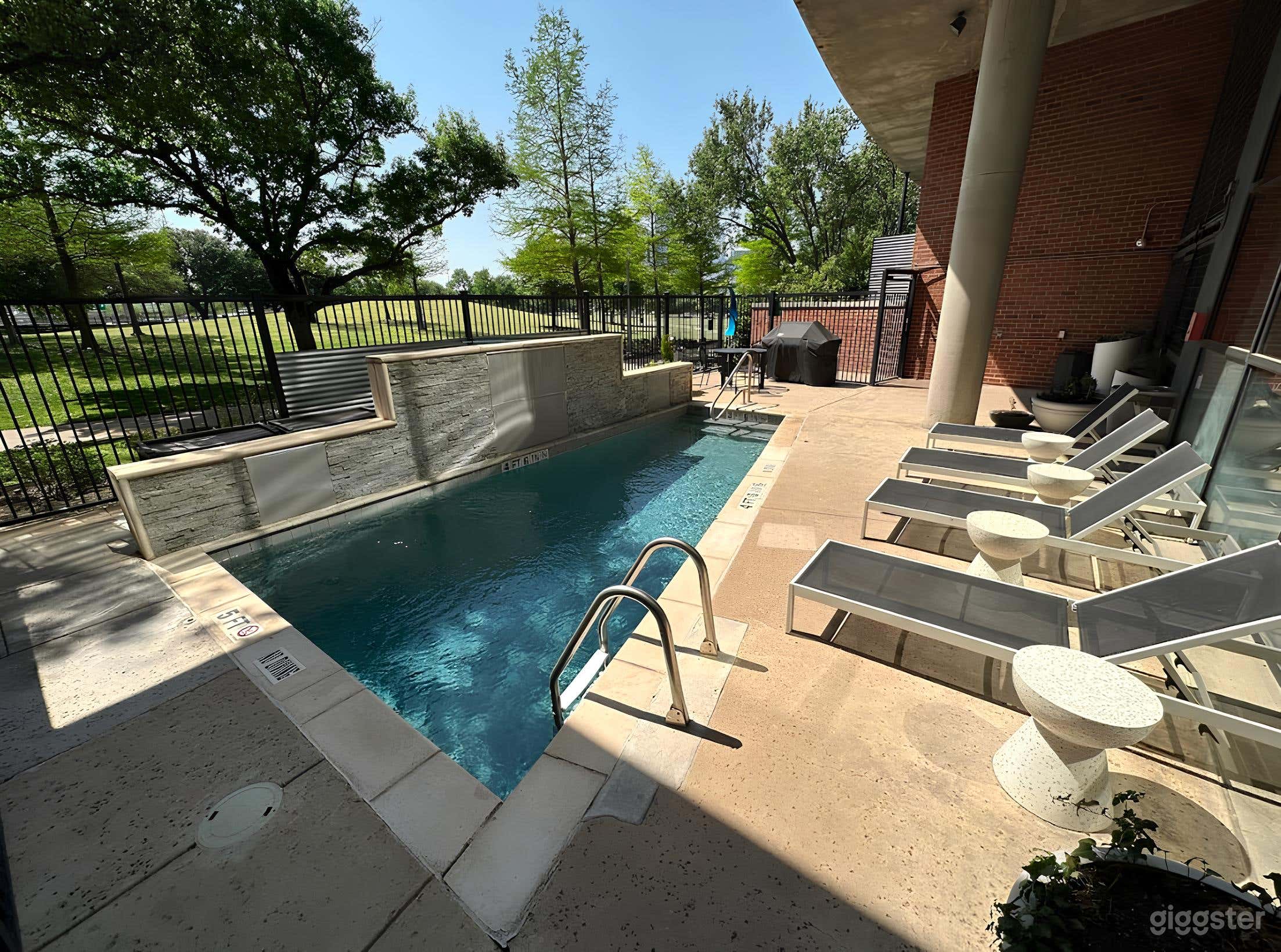 Refreshing Pool Area | Rent this location on Giggster