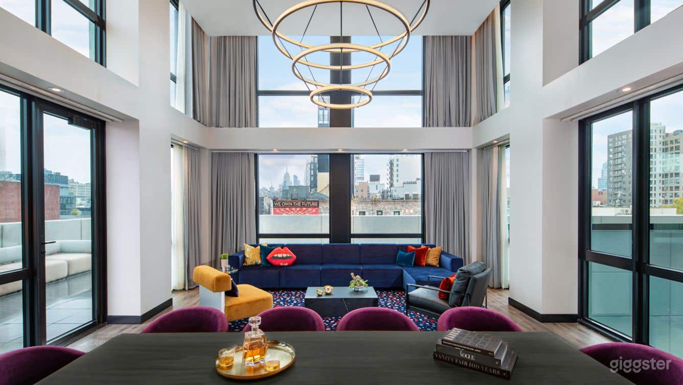 NYC Factory Loft with Terrace for Filming & Events | Giggster