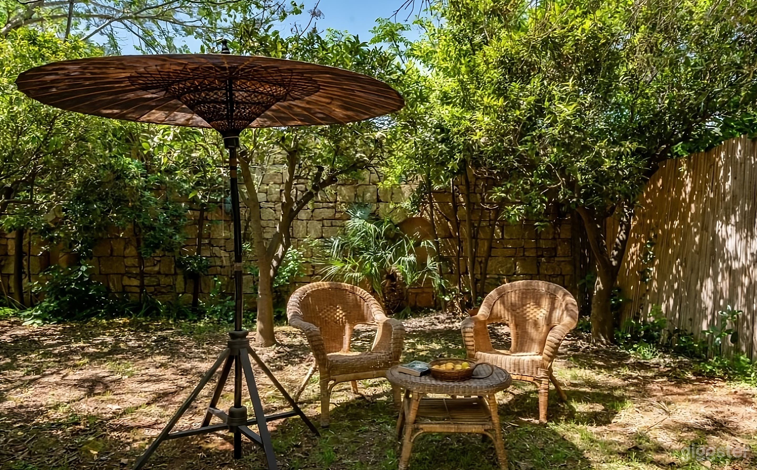 Authentic Italian Backyard Oasis | Rent this location on Giggster