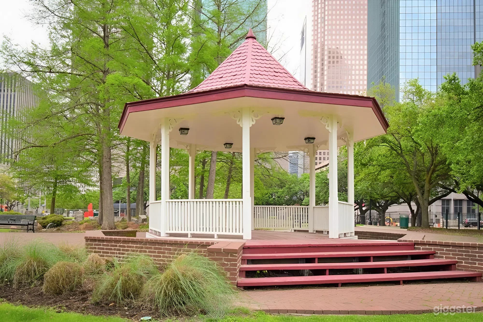 Charming Outdoor Bandstand with Historic & Skyline Views | Rent this ...