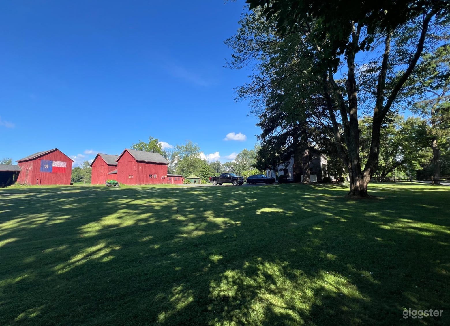 Beautiful 30-acre farm with pond and old barns | Rent this location on ...