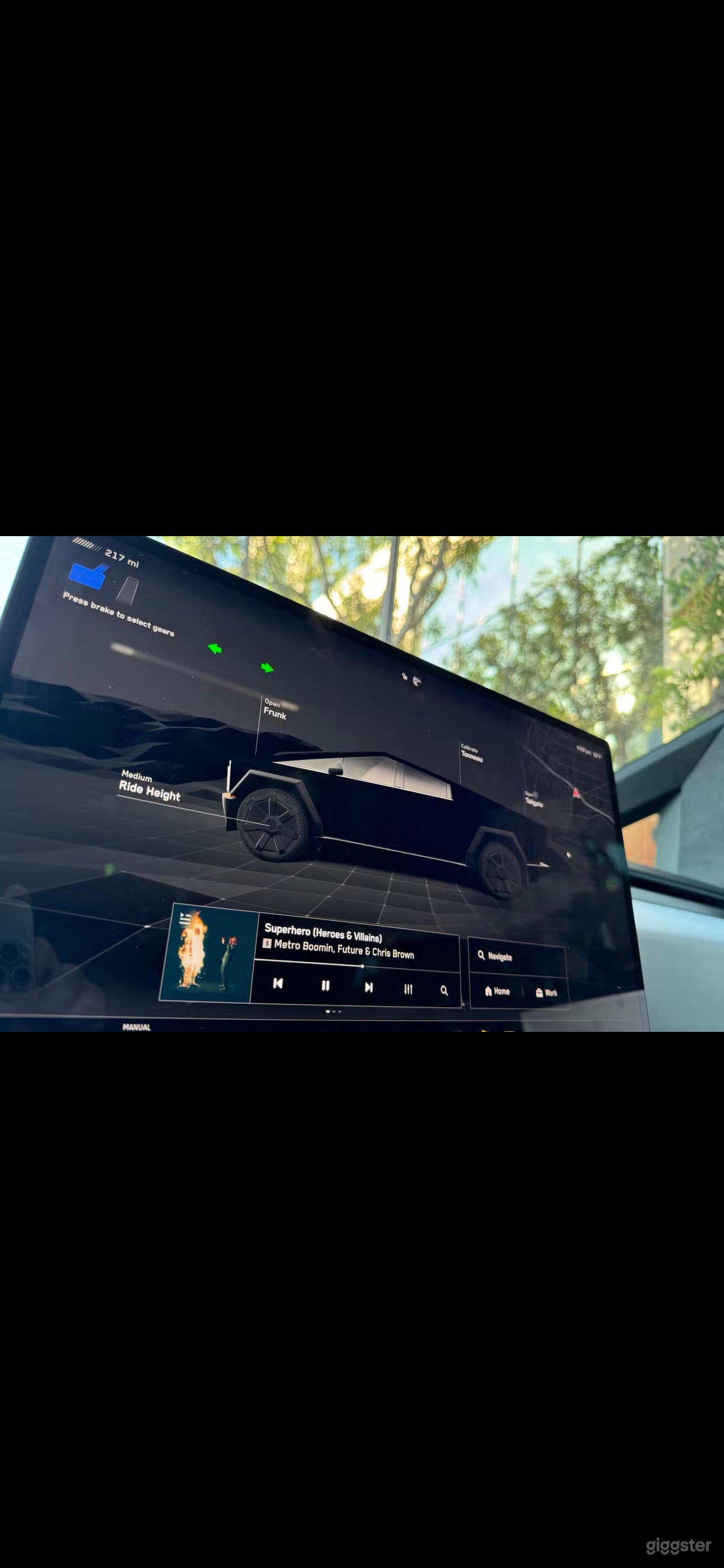 Futuristic Picture Car Tesla CyberTruck | Rent this location on Giggster