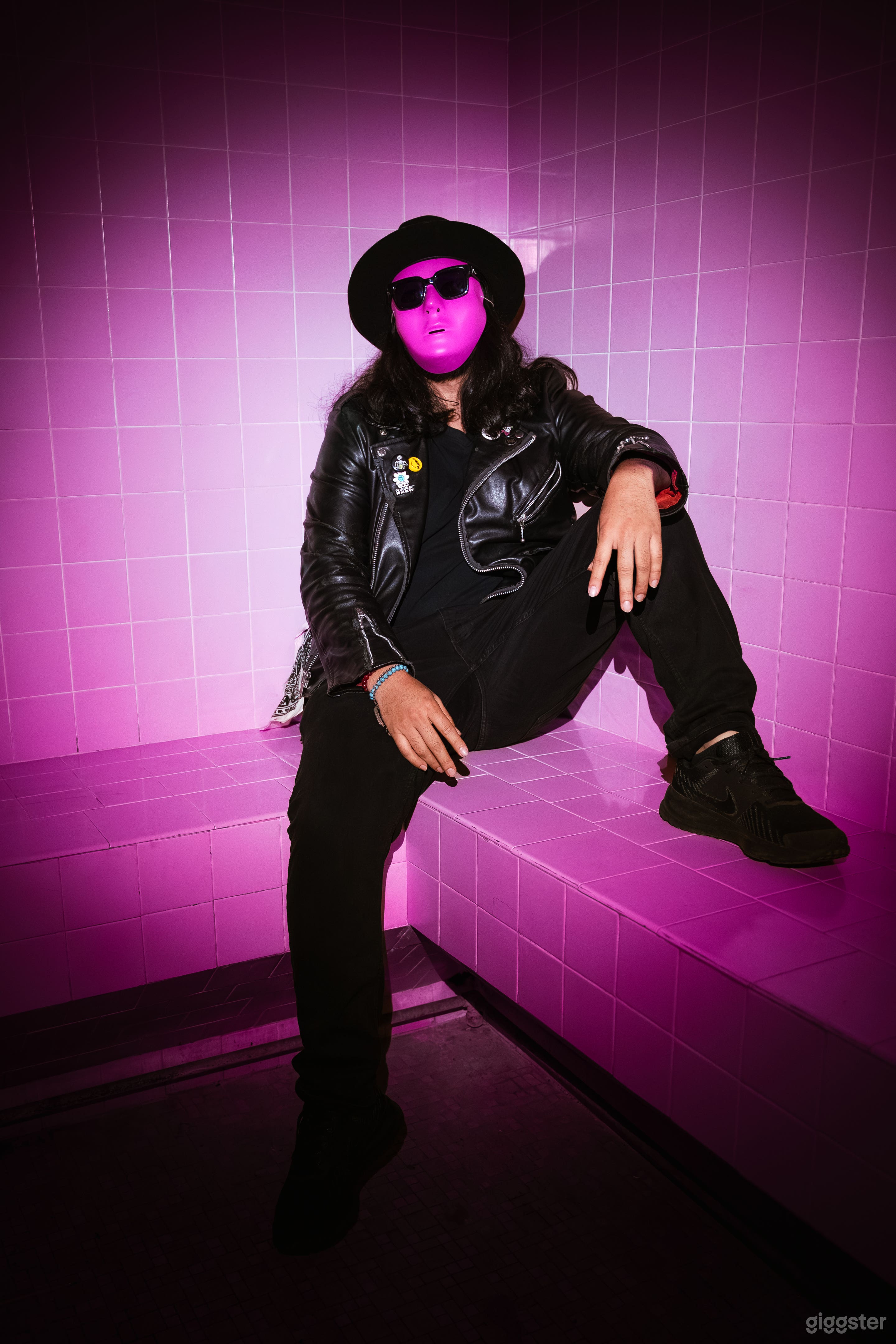 The Pink Sauna Set and Locker Room | Rent this location on Giggster