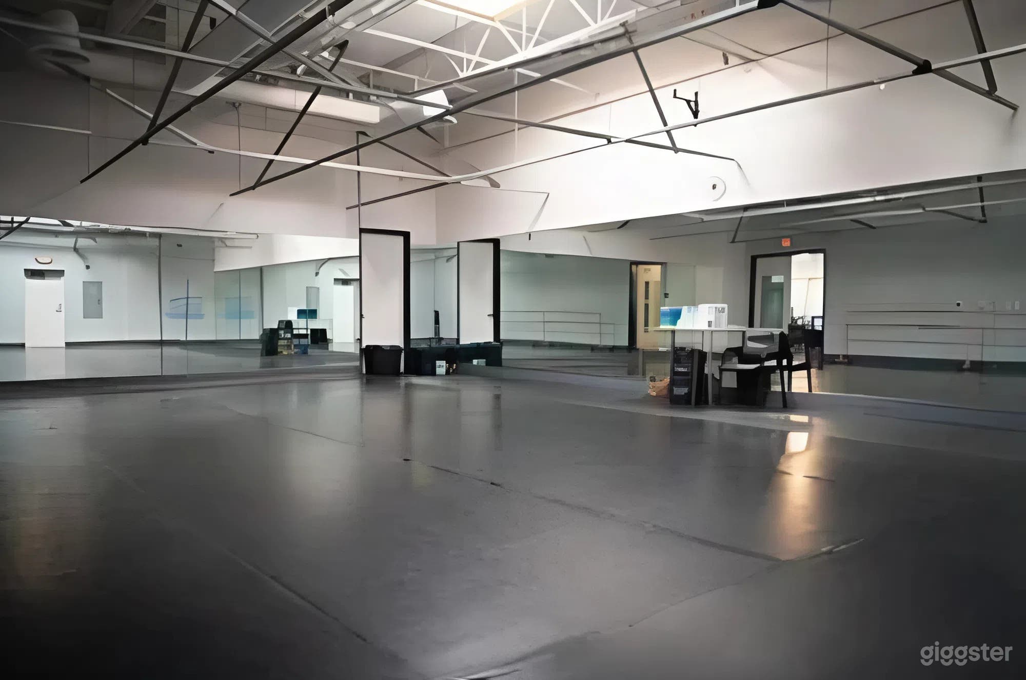 Room 3 – 835 sq. ft. Studio with Marley Floors, Ballet Bars | Rent this ...