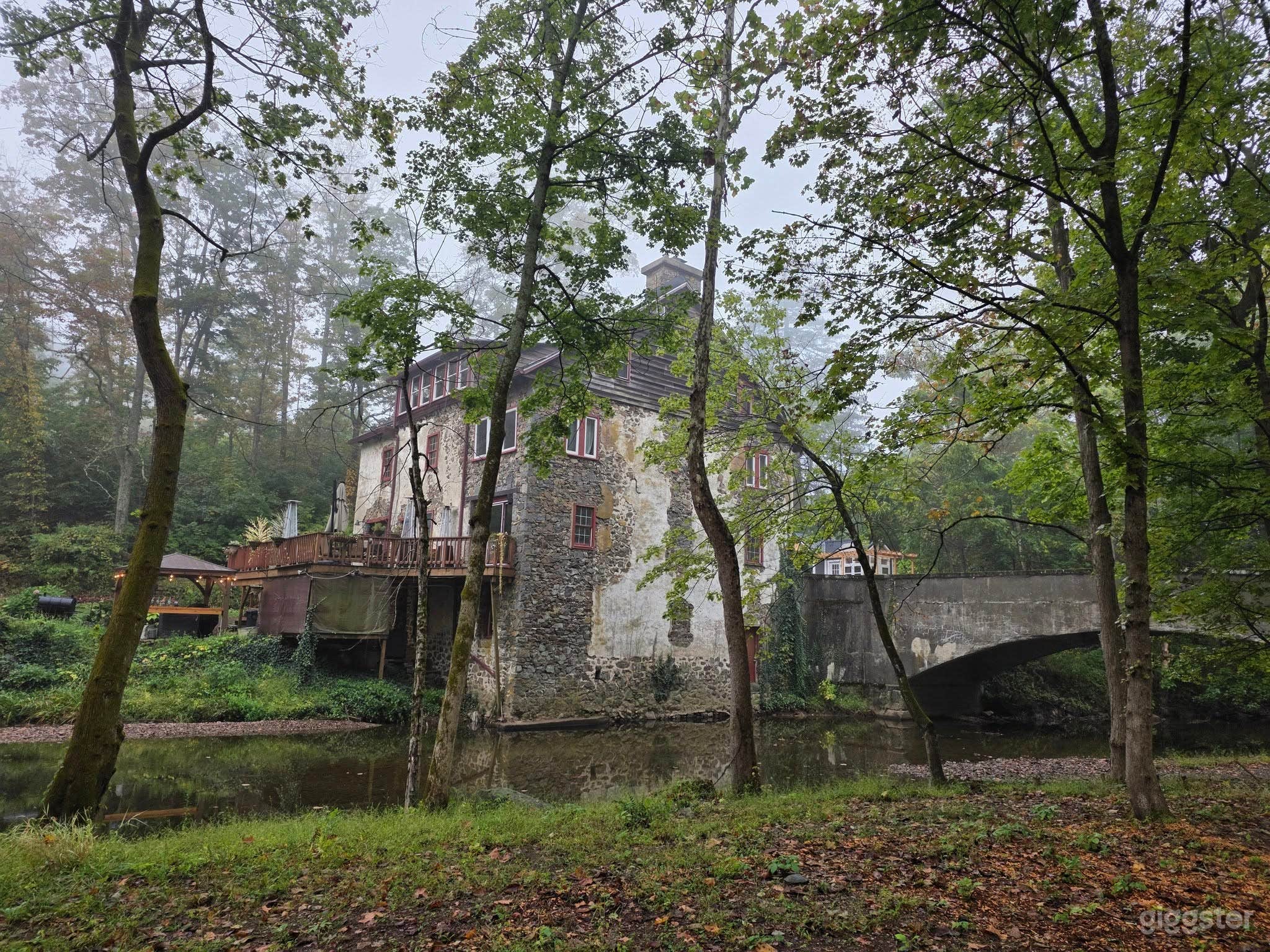 300 Year Old Creek Side Stone Mill House | Rent this location on Giggster