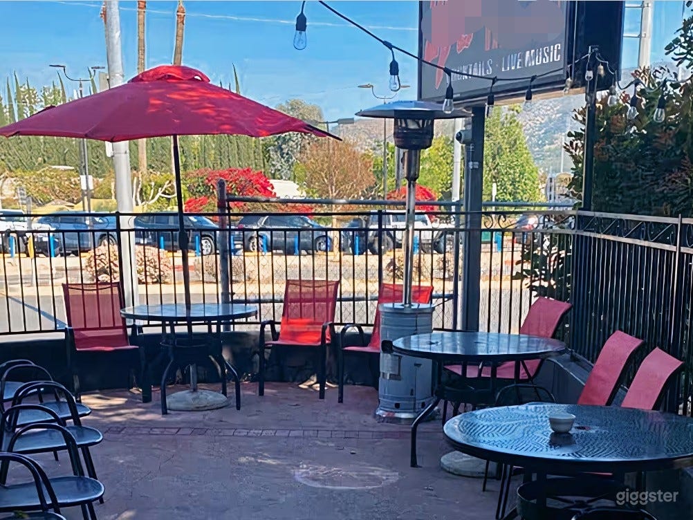 Vibrant Outdoor Patio for Private Events | Rent this location on Giggster