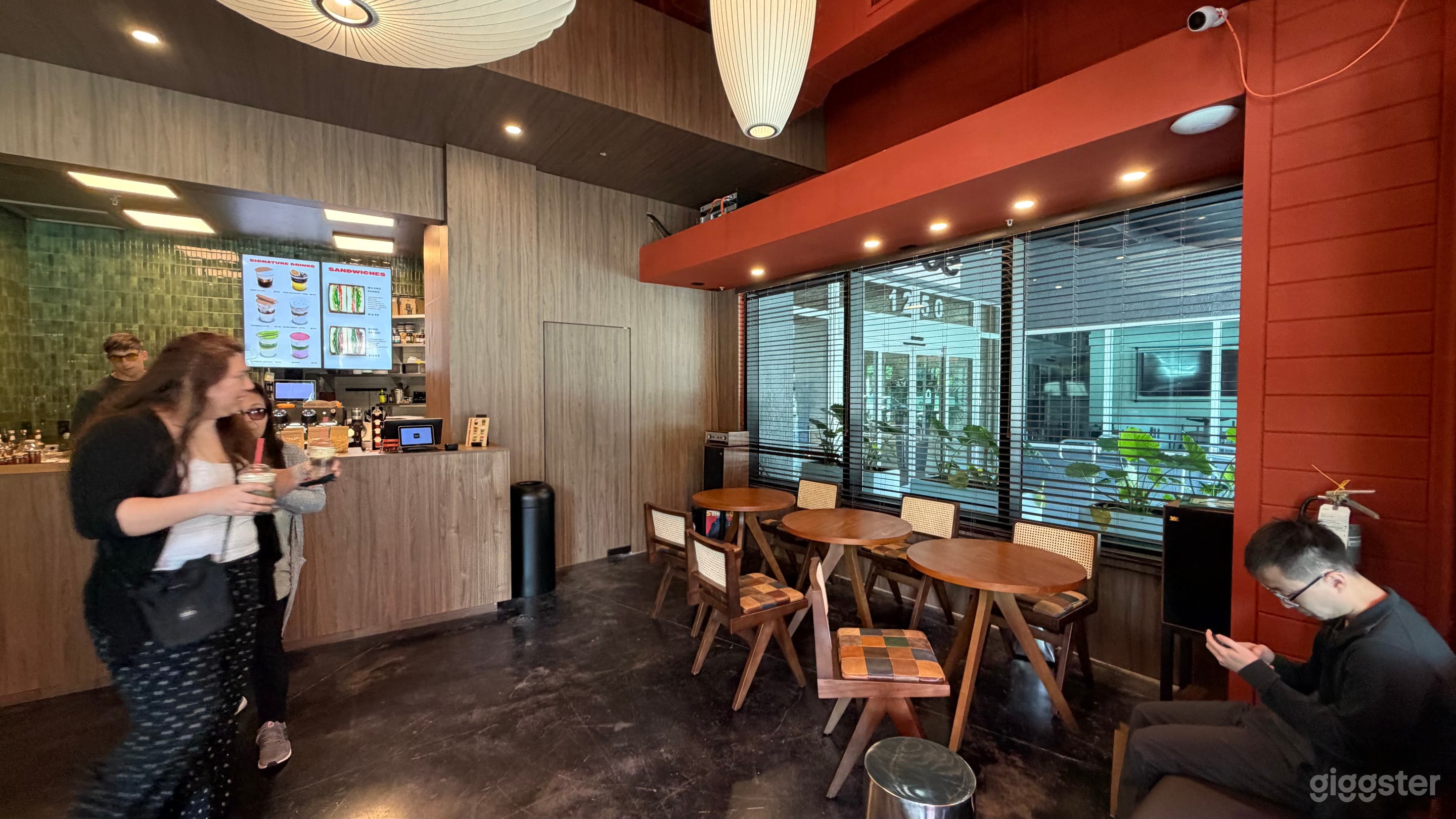 Artful Mid-Century Coffee Shop in Brickell | Rent this location on Giggster